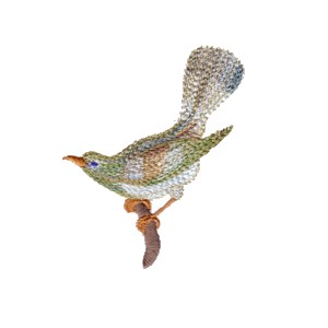 Bird machine embroidery designs for variegated thread by Needle Passion ...