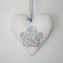 Padded Fabric Hearts in the hoop, machine embroidery designs